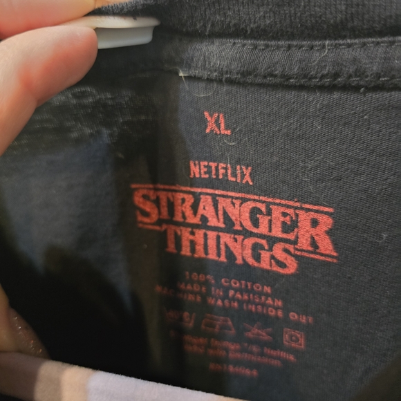 Netflix | Shirts | Netflix Stranger Things Red Logo Tshirt | Poshmark